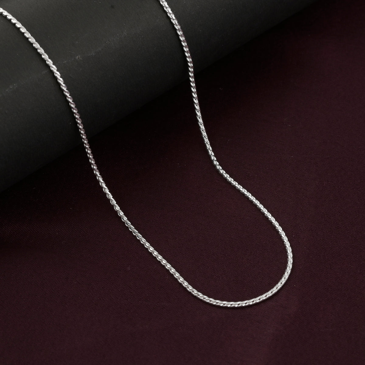 Pure Silver chain for women and girls with certificate – iJuels.com