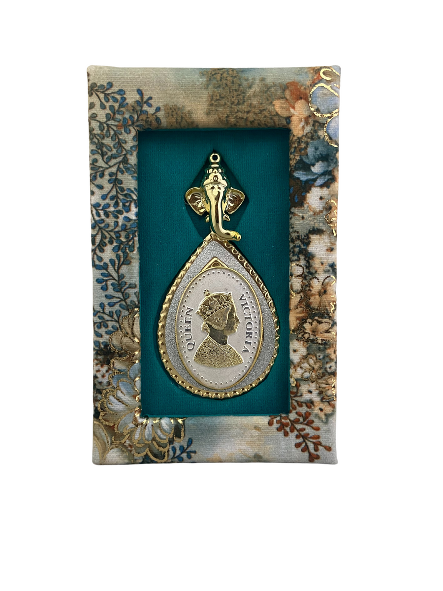 20 Grams 999 pure silver oval shape Queen Victoria Pure Silver coin (2 ...