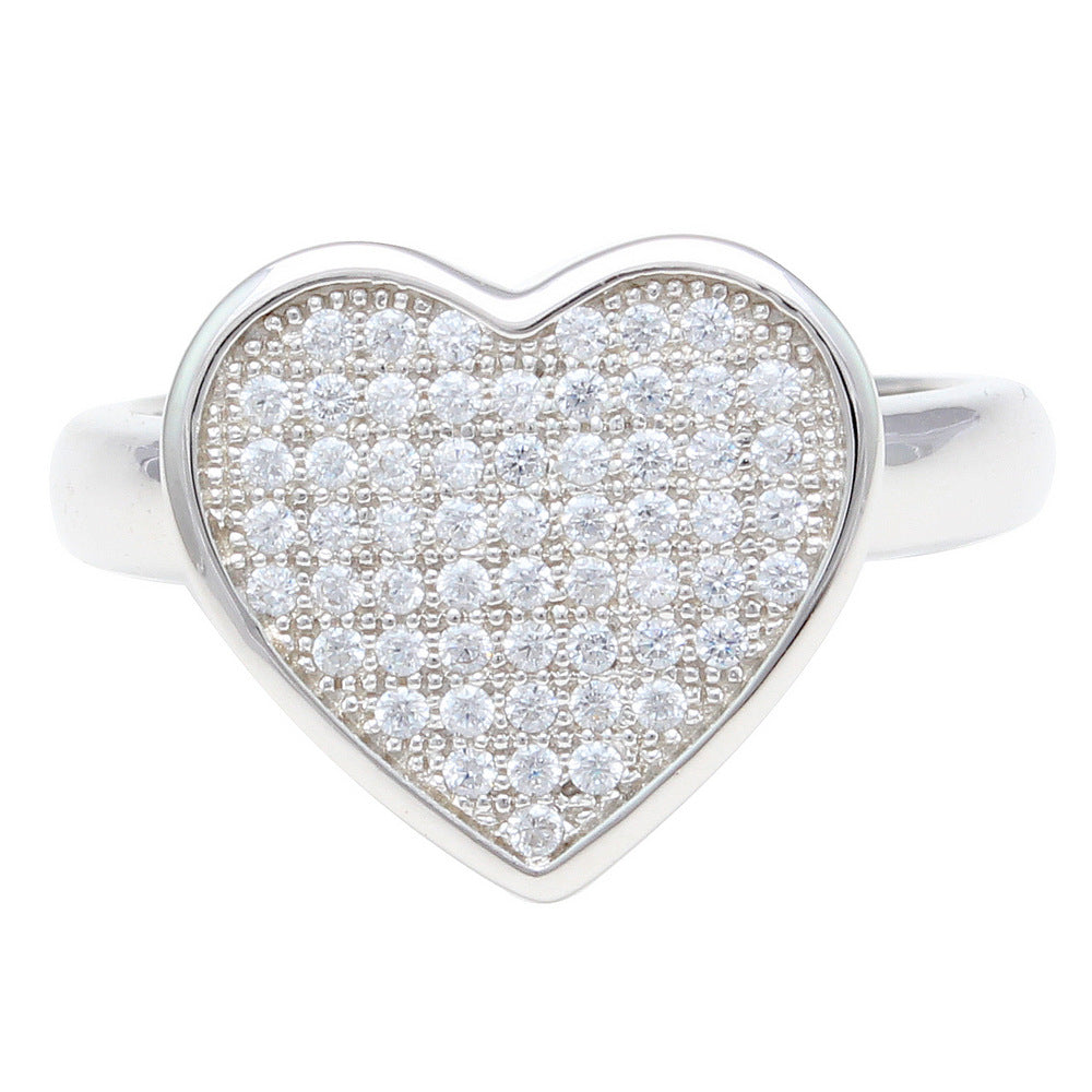 Solitaire Heart Ring - IJ15CSSR1040